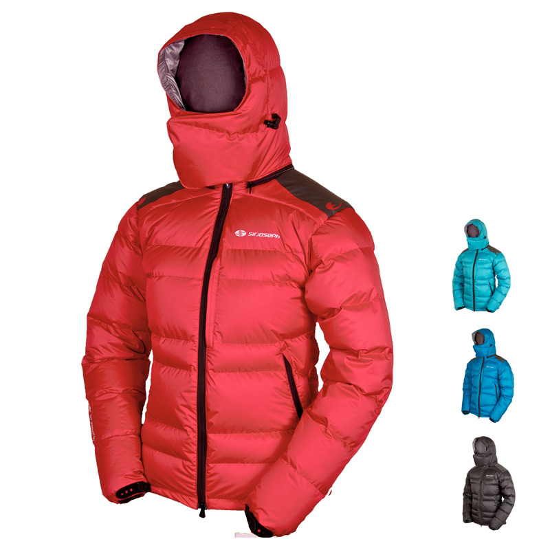 Hochwertige Daunenjacken und Daunenoveralls für Expeditionen und ...